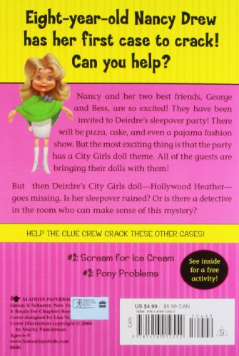 Sleepover Sleuths (Nancy Drew and the Clue Crew #1)