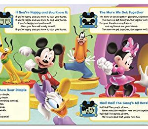 Disney - Mickey Mouse and Minnie Mouse Digital Music Player Sound Book - Songs to Go - Play-a-Song - PI Kids