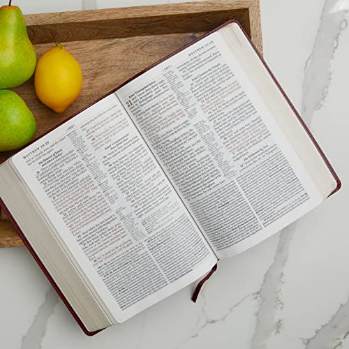 KJV Study Bible, Large Print, Hardcover, Red Letter Edition: Second Edition