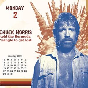 2023 Chuck Norris Day-at-a-Time Box Calendar