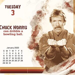 2023 Chuck Norris Day-at-a-Time Box Calendar