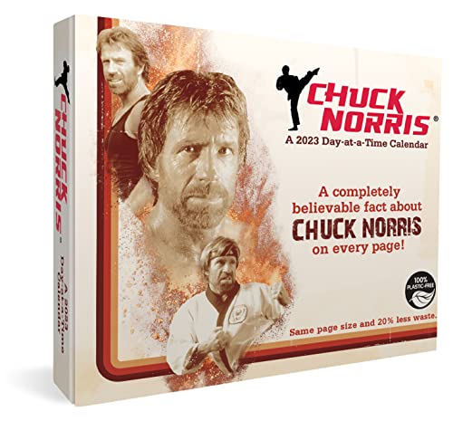 2023 Chuck Norris Day-at-a-Time Box Calendar