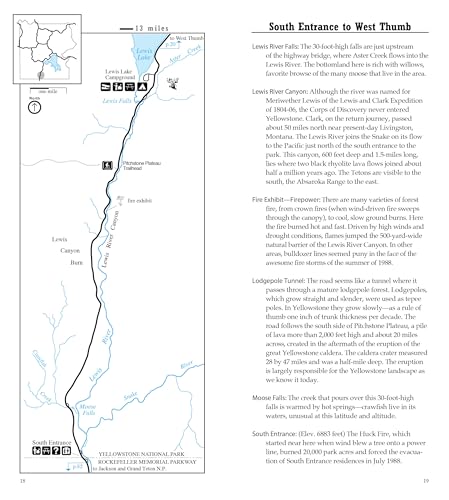 National Geographic Yellowstone and Grand Teton National Parks Road Guide: The Essential Guide for Motorists (National Park Road Guide)