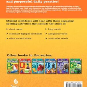 180 Days™: Reading, Vocabulary/Language for 3rd Grade Practice Workbook for Classroom and Home, Cool and Fun Practice Created by Teachers (180 Days of Practice)