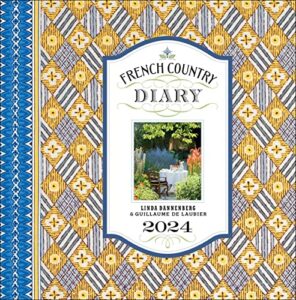 french country diary 12-month 2024 engagement calendar