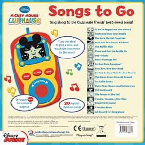 Disney - Mickey Mouse and Minnie Mouse Digital Music Player Sound Book - Songs to Go - Play-a-Song - PI Kids