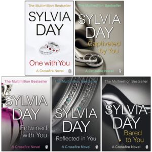 A Crossfire Novel 5 Books Collection Set By Sylvia Day (One With You, Captivated By You, Entwined With You, Reflected In You, Bared To You)