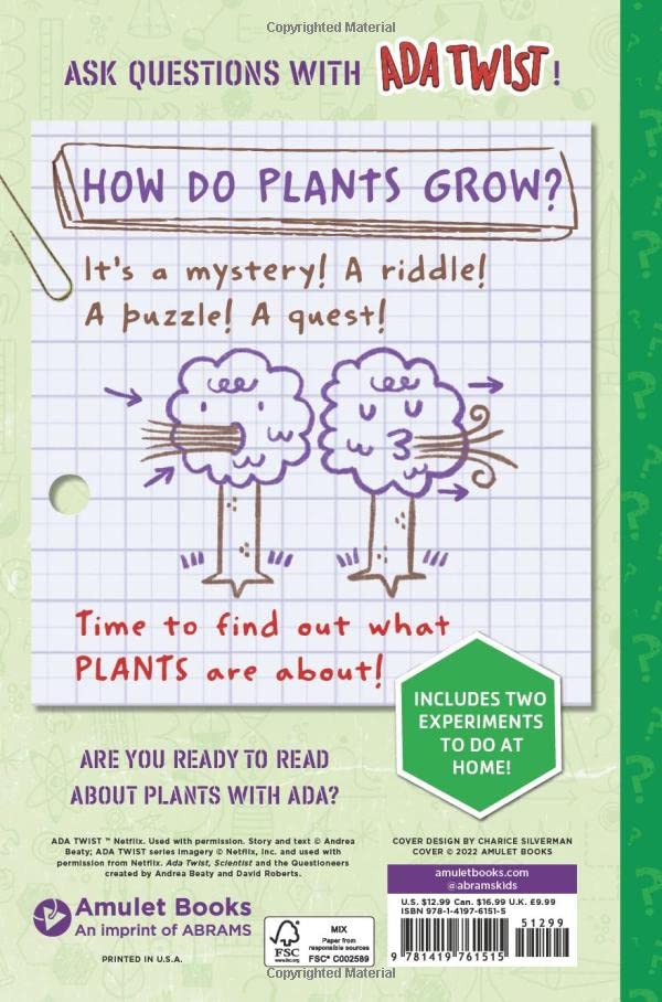 All About Plants! (Ada Twist, Scientist: The Why Files #2) (The Questioneers)