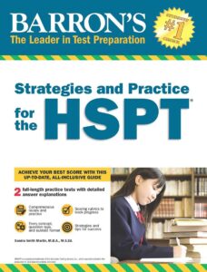 strategies and practice for the hspt (barron's test prep)