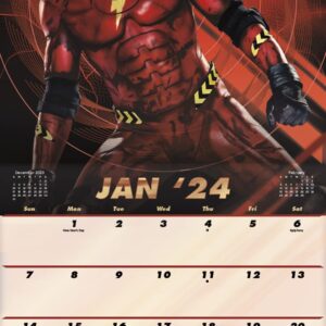 2024 DC Comics The Flash Wall Calendar