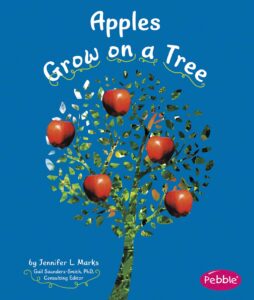 apples grow on a tree (how fruits and vegetables grow)