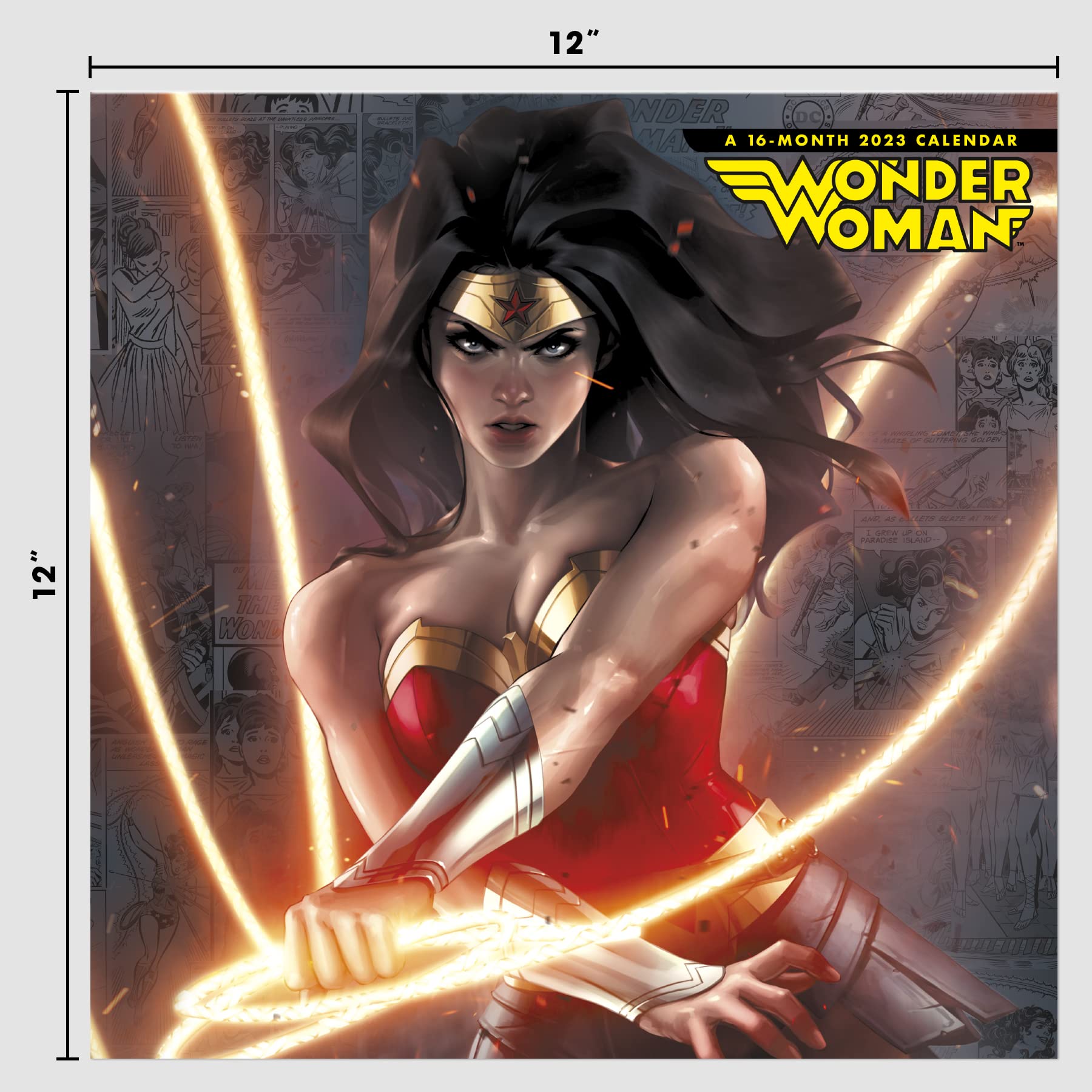 2023 DC Comics Wonder Woman Wall Calendar