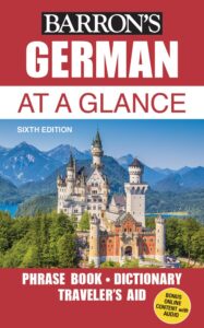 german at a glance: foreign language phrasebook & dictionary (barron's foreign language guides)