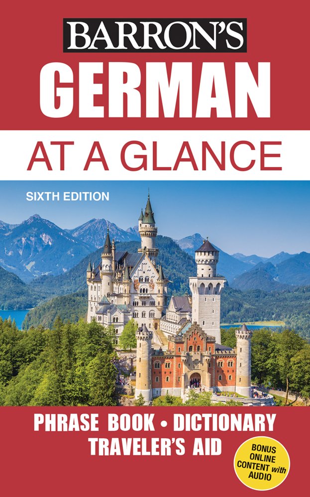 German At a Glance: Foreign Language Phrasebook & Dictionary (Barron's Foreign Language Guides)