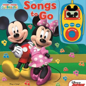 Disney - Mickey Mouse and Minnie Mouse Digital Music Player Sound Book - Songs to Go - Play-a-Song - PI Kids