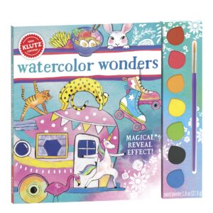 klutz watercolor wonders painting kit