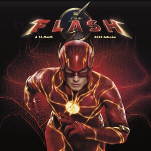 2024 dc comics the flash wall calendar