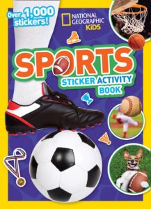 sports sticker activity book