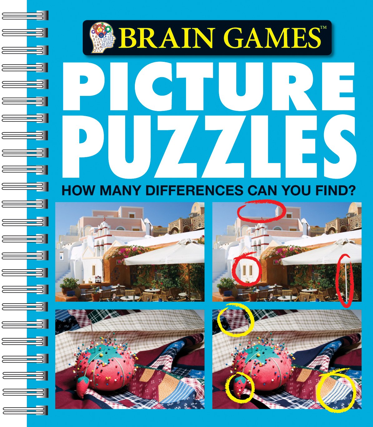 Brain Games - Picture Puzzles #4: How Many Differences Can You Find? (Volume 4)