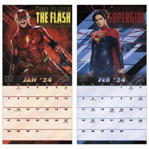 2024 DC Comics The Flash Wall Calendar