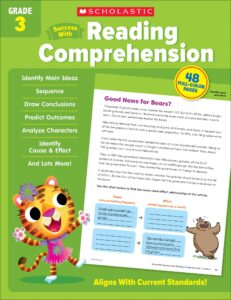 scholastic success with reading comprehension grade 3 workbook