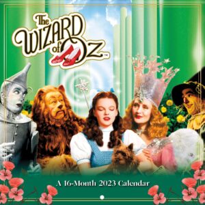 2023 the wizard of oz wall calendar