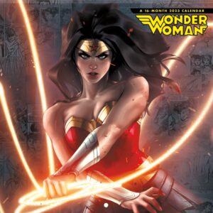 2023 dc comics wonder woman wall calendar