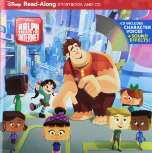 ralph breaks the internet read-along storybook and cd