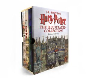 harry potter: the illustrated collection (books 1-3 boxed set)