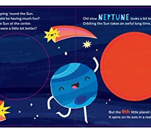 8 Little Planets: A Solar System Book for Kids with Unique Planet Cutouts