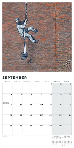 2023 Banksy, If Graffiti Changed Anything Wall Calendar