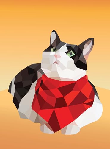 Paint by Sticker: Cats: Create 12 Stunning Images One Sticker at a Time!