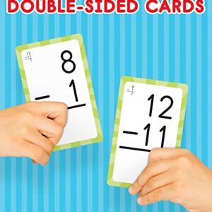 Carson Dellosa 4-Pack Math Flash Cards for Kids Ages 4-8, 211 Addition and Subtraction Flash Cards and Multiplication and Division Flash Cards for Kindergarten, 1st, 2nd, 3rd, 4th, 5th & 6th Grade