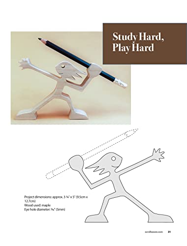 Making Wooden People & Pets with Personality: 24 Easy Projects for the Scroll Saw (Fox Chapel Publishing) Full-Size Patterns for Beginners and Intermediate Scrollers to Create Handmade Gifts in Wood