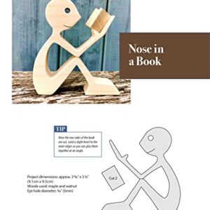 Making Wooden People & Pets with Personality: 24 Easy Projects for the Scroll Saw (Fox Chapel Publishing) Full-Size Patterns for Beginners and Intermediate Scrollers to Create Handmade Gifts in Wood