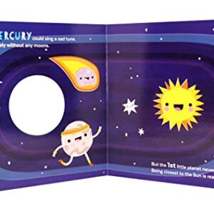 8 Little Planets: A Solar System Book for Kids with Unique Planet Cutouts