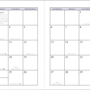 2024 Hydrangeas Family Weekly Planner (18 months, July 2023 to Dec 2024)