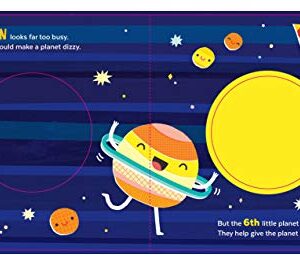 8 Little Planets: A Solar System Book for Kids with Unique Planet Cutouts