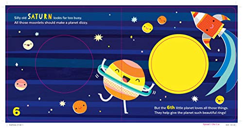 8 Little Planets: A Solar System Book for Kids with Unique Planet Cutouts