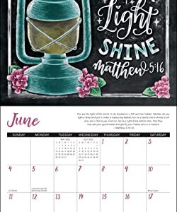 Shannon Roberts' Chalk Art Scripture 2023 Wall Calendar: He Has Made Everything Beautiful in Its Time