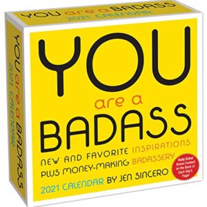 You Are a Badass 2021 Day-to-Day Calendar