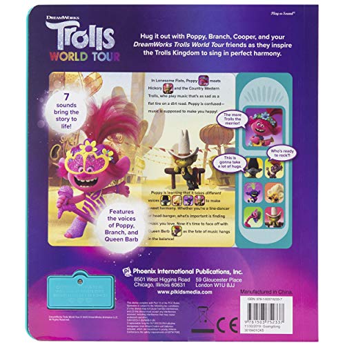 DreamWorks Trolls World Tour - Troll Lotta Love! Sound Book - PI Kids (Play-A-Sound)