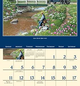 John Sloane's Country Seasons 2023 Deluxe Wall Calendar