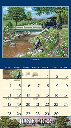 John Sloane's Country Seasons 2023 Deluxe Wall Calendar