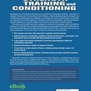 Essentials of Strength Training and Conditioning