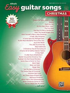 alfred's easy guitar songs -- christmas: 50 christmas favorites