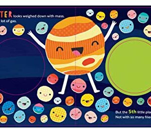 8 Little Planets: A Solar System Book for Kids with Unique Planet Cutouts