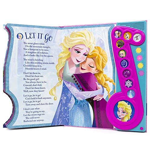 Disney Frozen - Elsa and Anna Sound Song Book with Let It Go - Play-a-Song - PI Kids