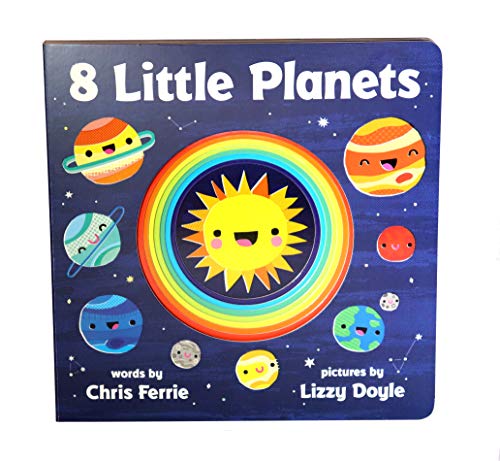 8 Little Planets: A Solar System Book for Kids with Unique Planet Cutouts