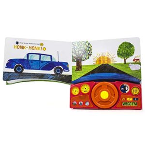 World of Eric Carle, Here we Go Little Steering Wheel Sound Book - PI Kids (The World of Eric Carle)